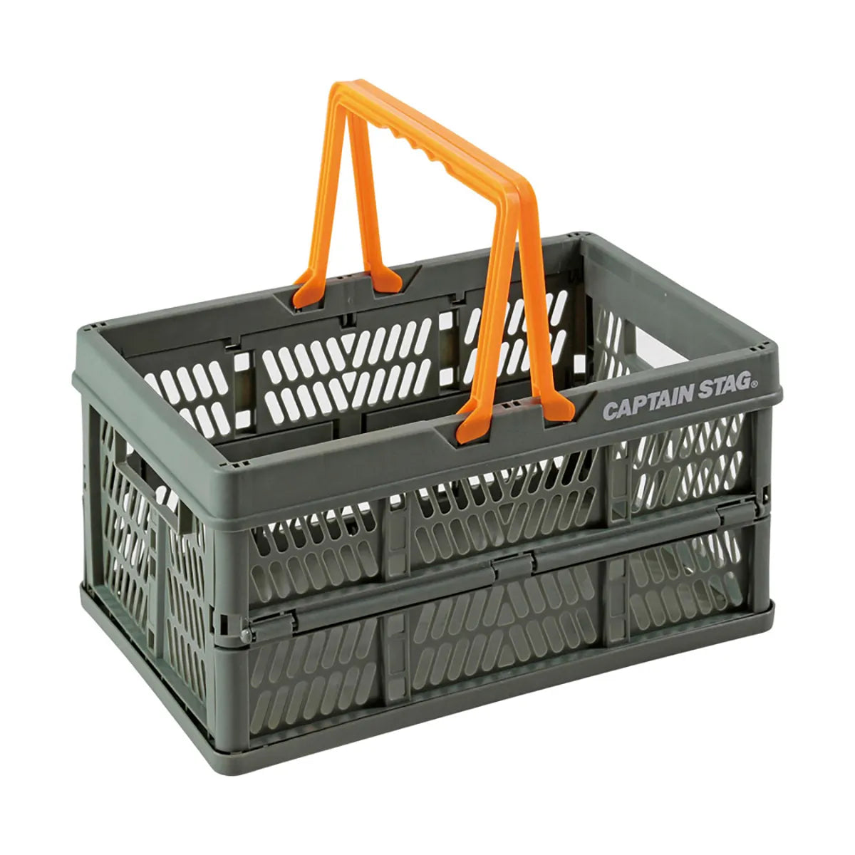 Captain Stag Plastic Folding Container (S) 折疊式手提籃 UL-1041- Funshop Outdoor 露營戶外裝備網店 旺角登打士街門市 ...